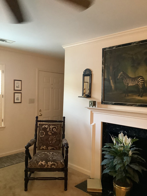 Help for den wall color and carpet color | Houzz Forum