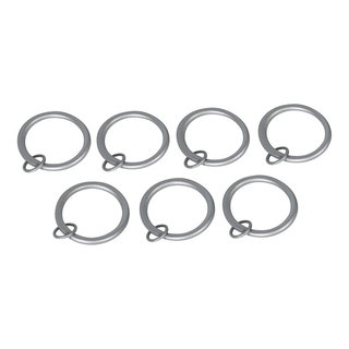 Metal Curtain Eyelet Rings, 2", Set of 14 - Transitional - Window ...
