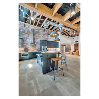 NY Loft Inspired Kitchen Addition - Industrial - Kitchen - Phoenix - by ...