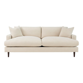 Plush 84" Wide Sofa - Midcentury - Sofas - by LH Imports | Houzz