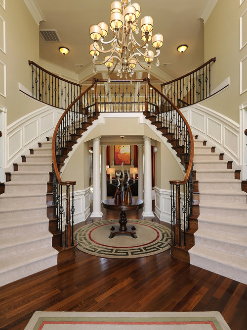 Double Staircase Houzz Double Staircase Houzz