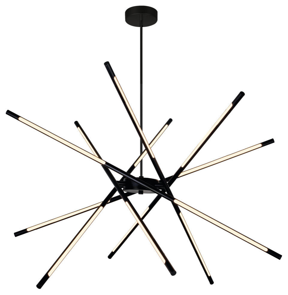Oskil LED Integrated Chandelier, 43 inches - Modern - Chandeliers - by ...