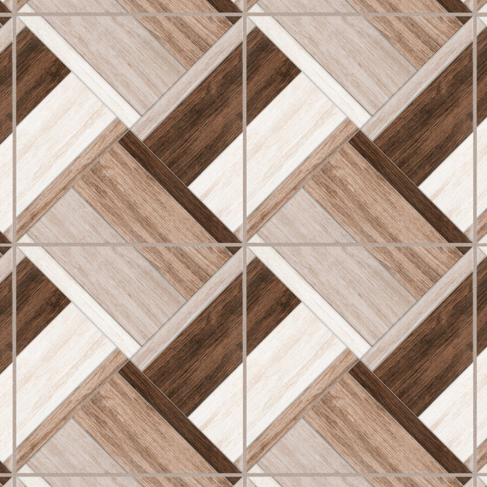Austina NaturaleCeramic Floor and Wall Tile, Sample - Contemporary ...
