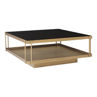 Finch Coffee Table, With Shelf - Contemporary - Coffee Tables - by ...