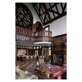 Malinard Manor - Family Room - Traditional - Family Room - Austin - by ...