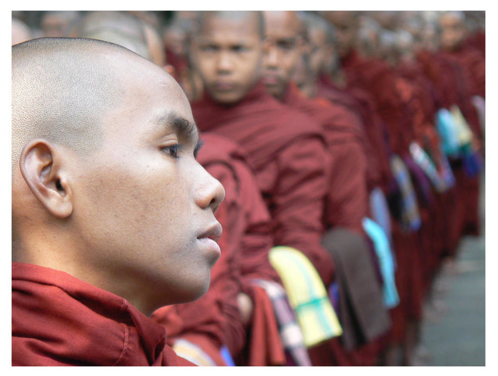 "Sati" Digital Paper Print by Haim Ravia, 18"x14", 18"x14" - Asian ...