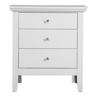 Hammond 3-Drawer Nightstand (26 in. H x 24 in. W x 18 in. D ...