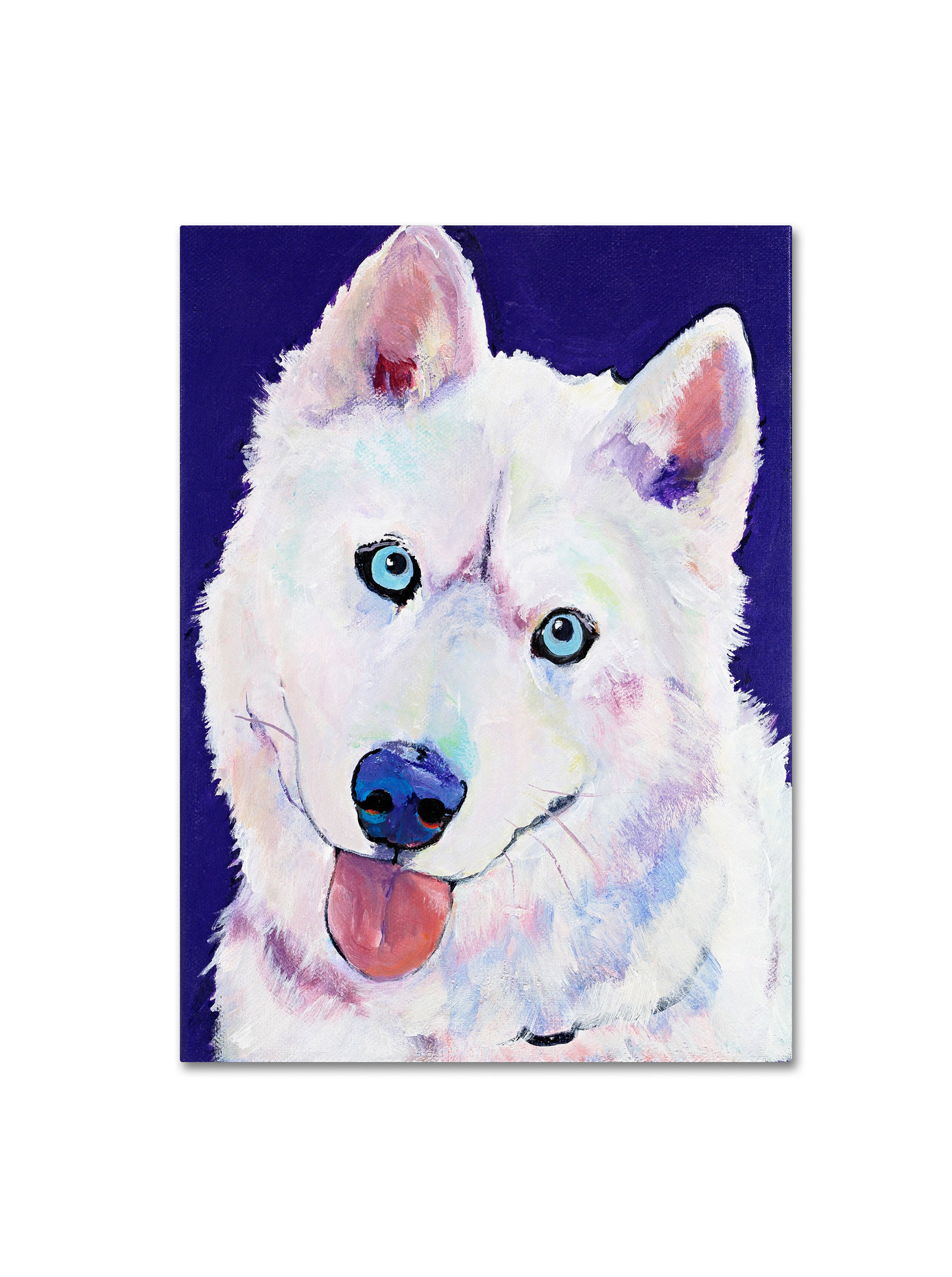 'Whitey' Canvas Art by Pat Saunders-White, 14" x 19" - Traditional ...