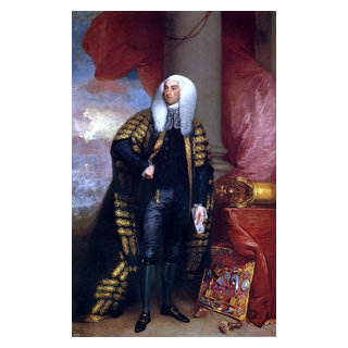 Gilbert Stuart John Fitzgibbon, 18"x27" Wall Decal Print, 18x27 ...