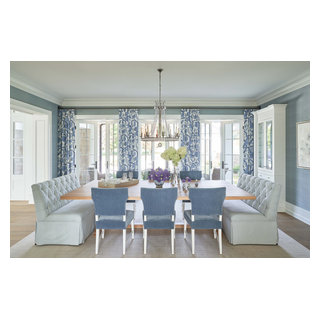 Lakeside Farmhouse - Beach Style - Dining Room - Charlotte - by ...
