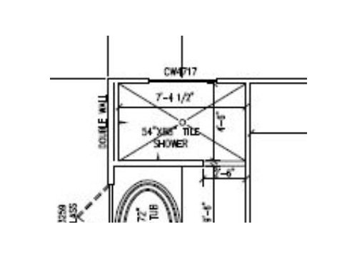 how to tile large walk in shower....affordably?
