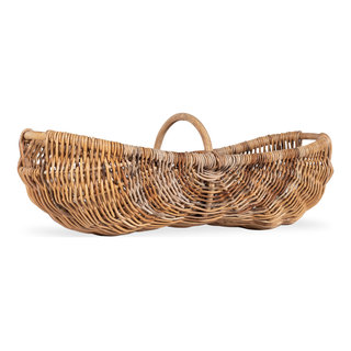 Moisson Solid Wood Basket Small - Tropical - Baskets - by BoBo ...