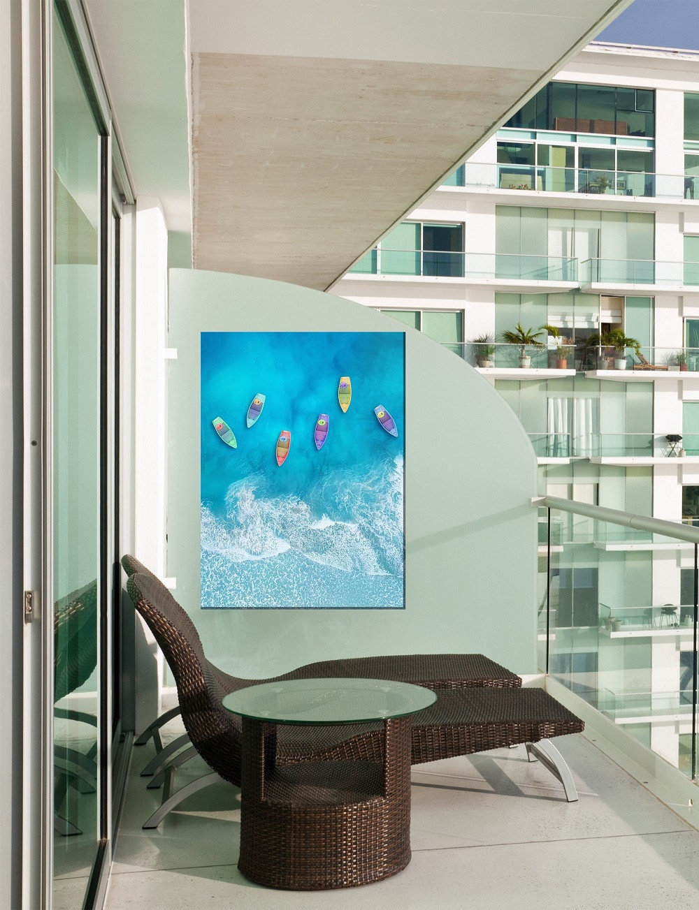 Effervescent Outdoor Art, 30"x40" - Beach Style - Outdoor Wall Art - by ...