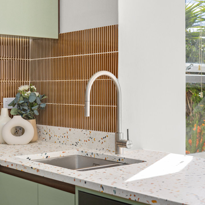 75 Beautiful Kitchen with Terrazzo Benchtops Ideas & Designs - February ...