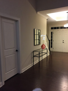 Console table staging