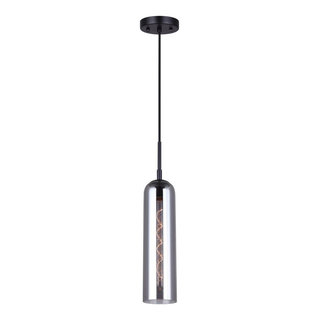 Eloise 1 Light Pendant, Black - Transitional - Pendant Lighting - by ...