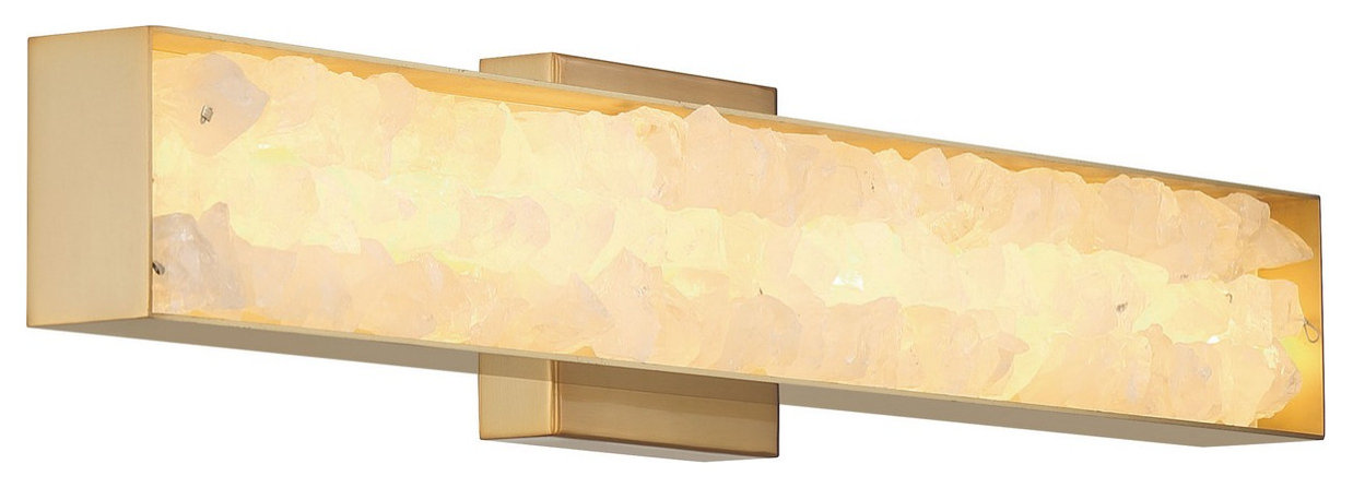 Divinely LED Wall Sconce in Celeste Brass - Contemporary - Wall Sconces ...
