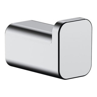 Hansgrohe 41742 AddStoris Single Robe Hook - Contemporary - Robe ...