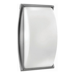 1-Light Large Outdoor Wall Mount, Titanium Finish, LED, Outdoor ...