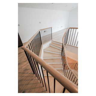100_Hexagonal Floating-Staircase, Bethesda MD 20817 - Transitional ...