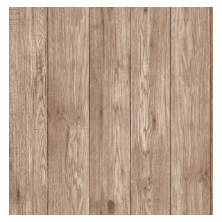 Mammoth Brown Lumber Wood Wallpaper - Rustic - Wallpaper - by Brewster ...