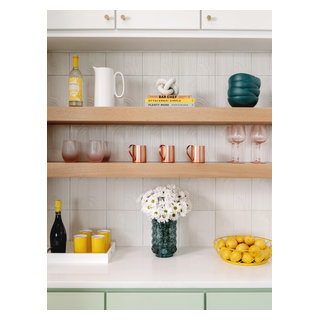 Atomic Ranch MCM Main House - Midcentury - Home Bar - Austin - by ...