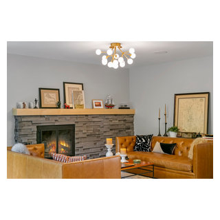 Mid Century/Transitional - Midcentury - Living Room - Minneapolis - by ...