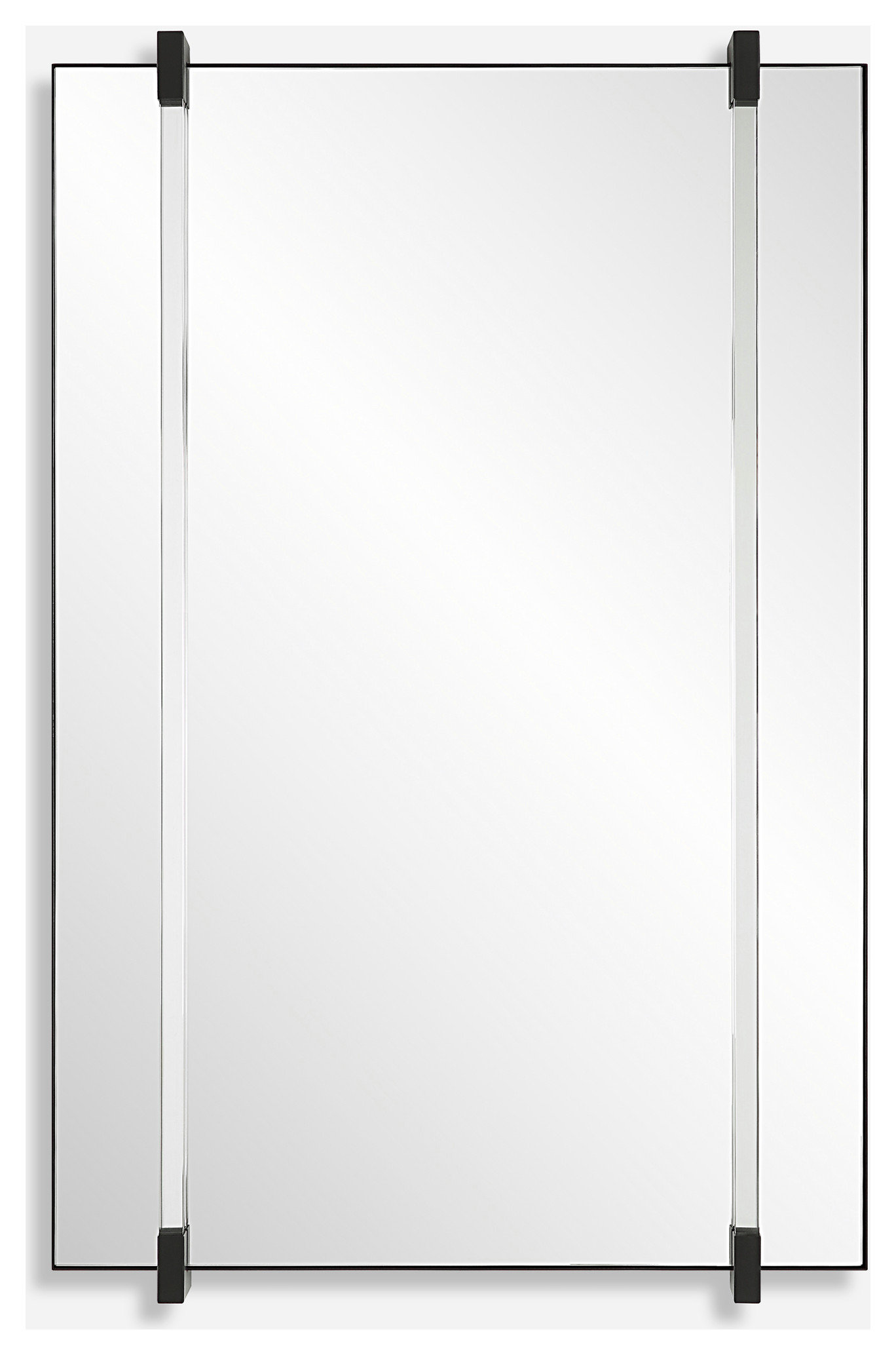 Uttermost Ladonna Rods Mirror, Matte Black, 9937 - Contemporary - Wall Mirrors - by Uttermost ...