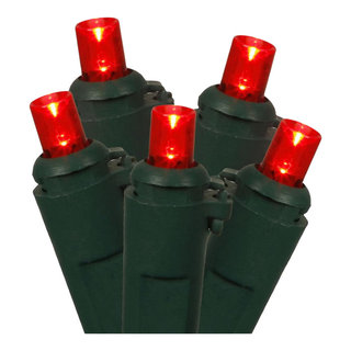 Magenta LED Commercial Grade Wide Angle Christmas Lights 6" Spacing ...