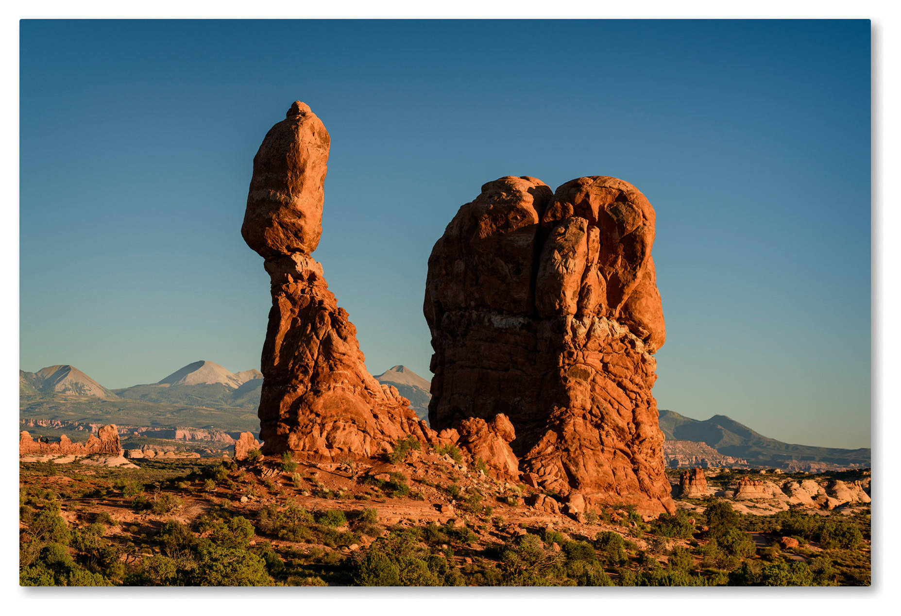 Michael Blanchette Photography 'Balanced Rock' Canvas Art, 19"x12 ...