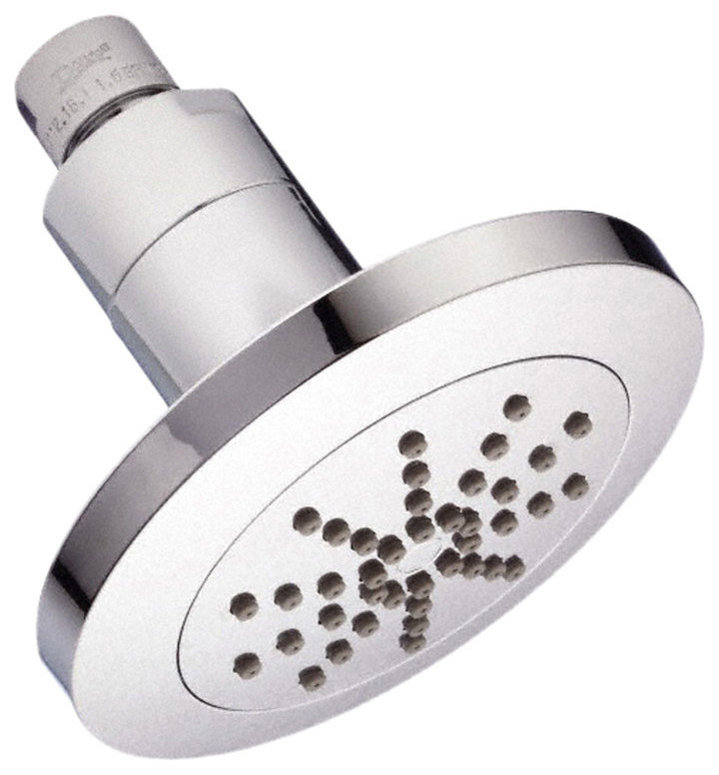 Danze Mono Chic 4-1/2in 200C Single-Function Round Shower Head with 40 Easy - Showerheads And ...