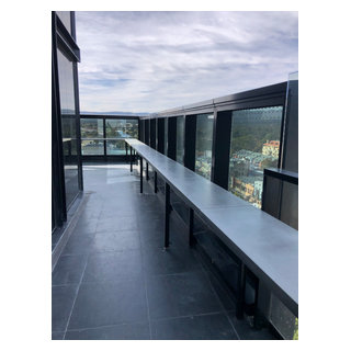 Polished concrete bars - Balcony - Adelaide - by Adelaide Outdoor ...
