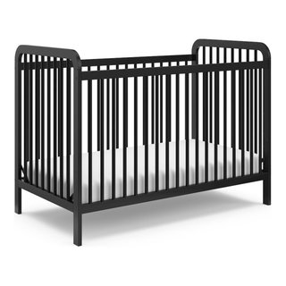 Storkcraft Pasadena 3-in-1 Convertible Crib - Black - Contemporary ...