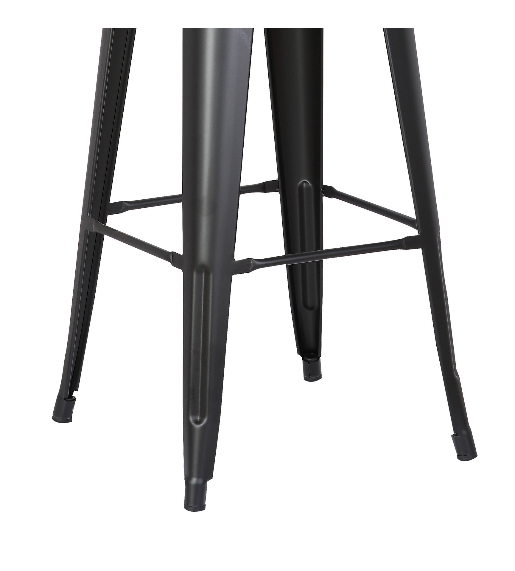 Square Wooden Counter Stool with Metal Peg Legs, Set of 2, Distressed ...