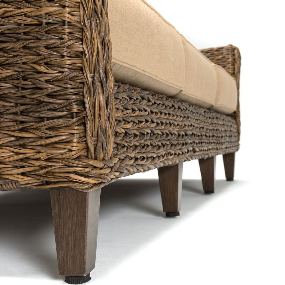 Cayman Sofa, Heritage Brown - Tropical - Outdoor Sofas - by Winston ...