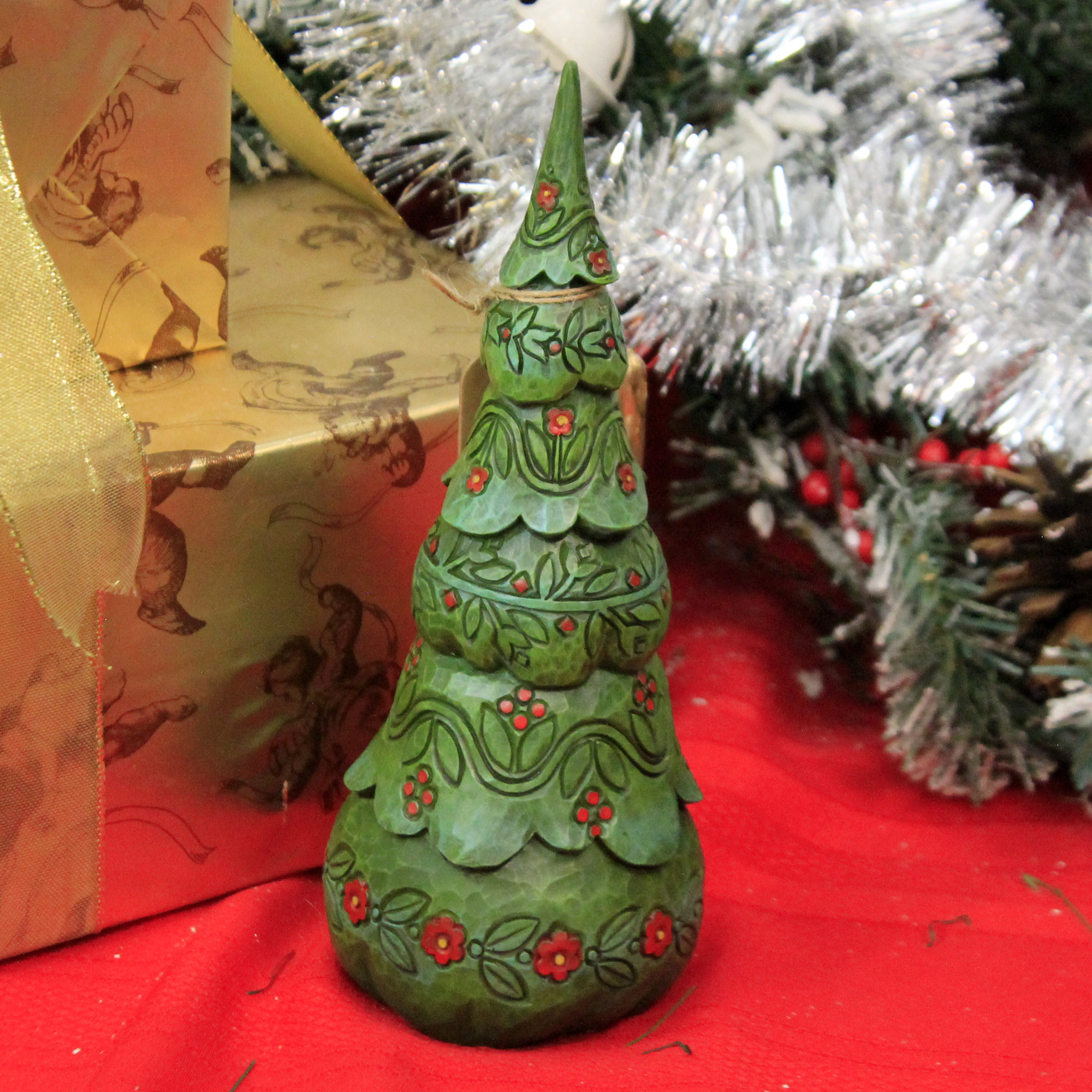 Jim Shore Festive Forest. Polyresin Green Tree Christmas 6005693 ...