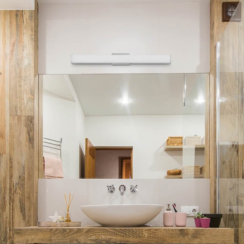 Integrated AC LED ADA Compliant Bathroom Wall Lighting Fixture in ...