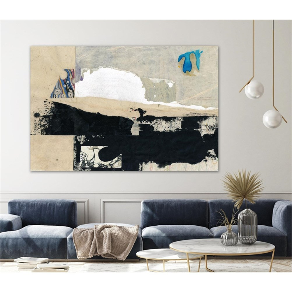 Giant Art 72x48 Modern Collage VI Fine Art Giant Canvas Print in Multi ...