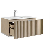 Terra Bathroom Vanity, 36" - Contemporary - Bathroom Vanities And Sink ...