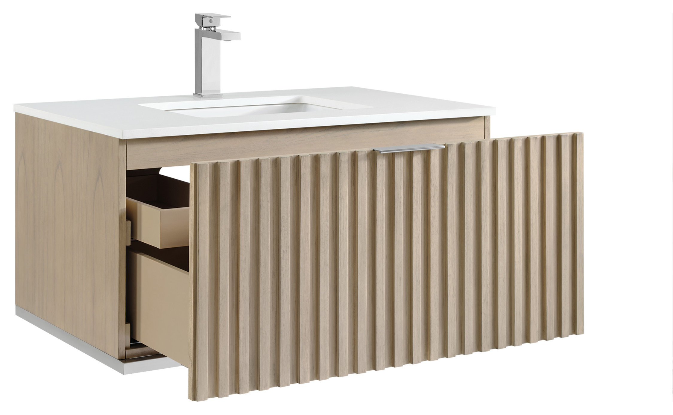Terra Bathroom Vanity, 36" - Contemporary - Bathroom Vanities And Sink ...