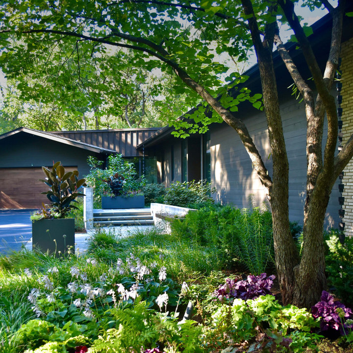 75 Mid-Century Modern Flower Bed Ideas You'll Love - May, 2025 | Houzz