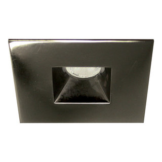 LEDme Miniature Square Recessed Task-Light 3000K Soft White, Gunmetal ...