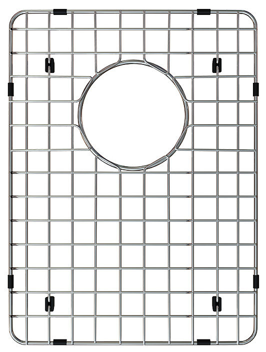 Stainless Steel, Undermount Kitchen Sink Grid for 14 x 18 x 10 Sinks ...