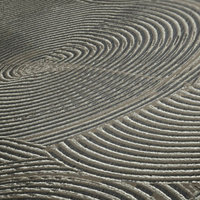 Cottage Textured Wallpaper Geometric Circles, 1 Roll - Contemporary ...