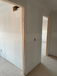 bowed drywall new construction