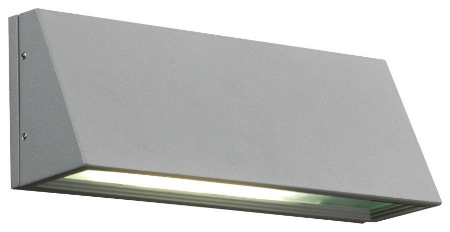 PLC 1-Light Outdoor Fixture Origo Collection, Silver - Transitional ...