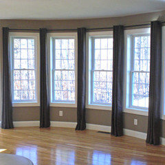 Three windows....what type of curtains????