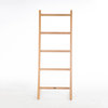 Teak Self-standing Towel Ladder 59" (150 cm) with 5 bars - Transitional ...