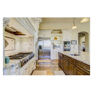 Snowfall Granite Kitchen - Kitchen - Sacramento - by Stokes Granite ...