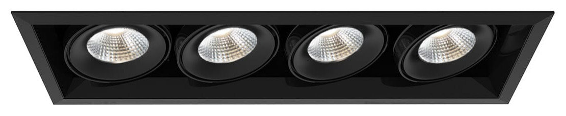 Black LED Recessed, 7.000 - Transitional - Recessed Lighting Kits - by ...